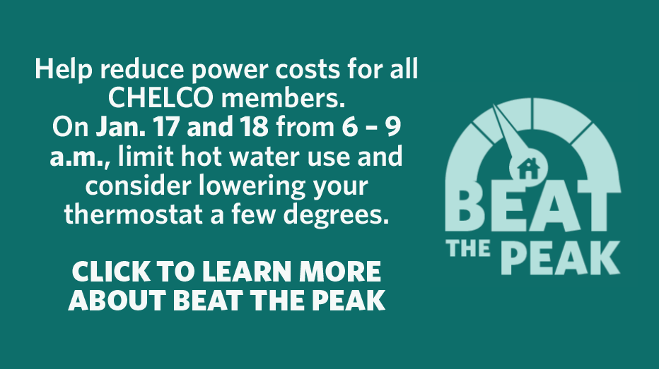 Help us Beat the Peak! | Choctawhatchee Electric Cooperative (CHELCO)